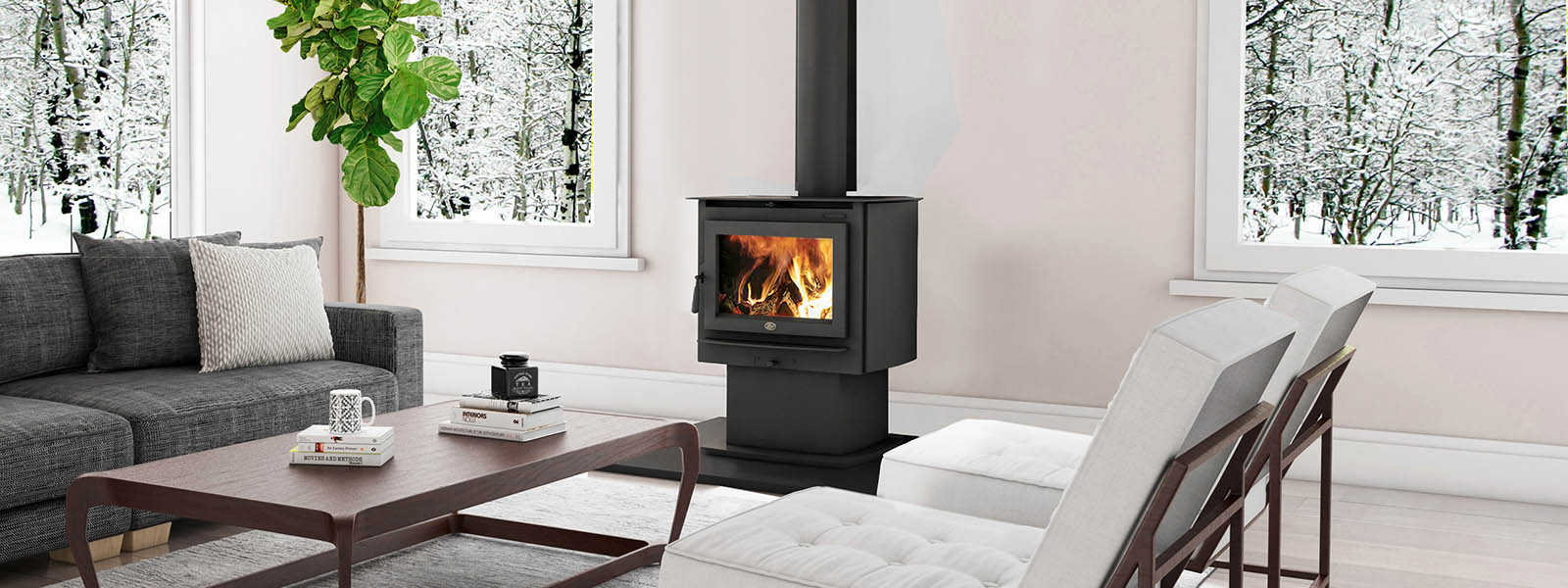 Evergreen NexGen-Hybrid™ | Steel Wood Stoves | Made in USA | Lopi Stoves®